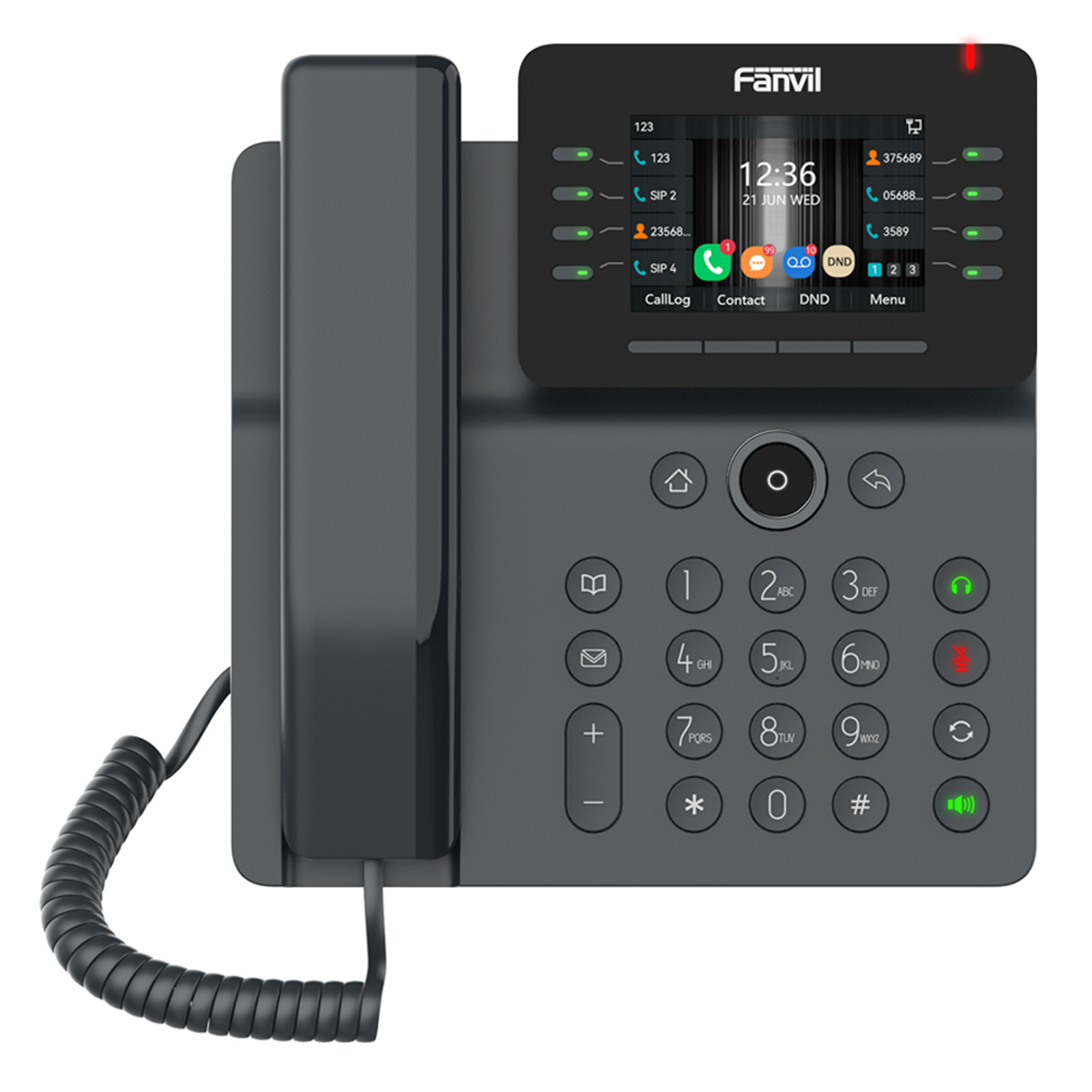 Fanvil V64 IP Phone – 12 SIP Lines, HD Audio, Wi-Fi & Bluetooth