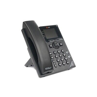 Poly VVX 250 IP Desk Phone – 4-Line HD Voice, GigE, USB & PoE