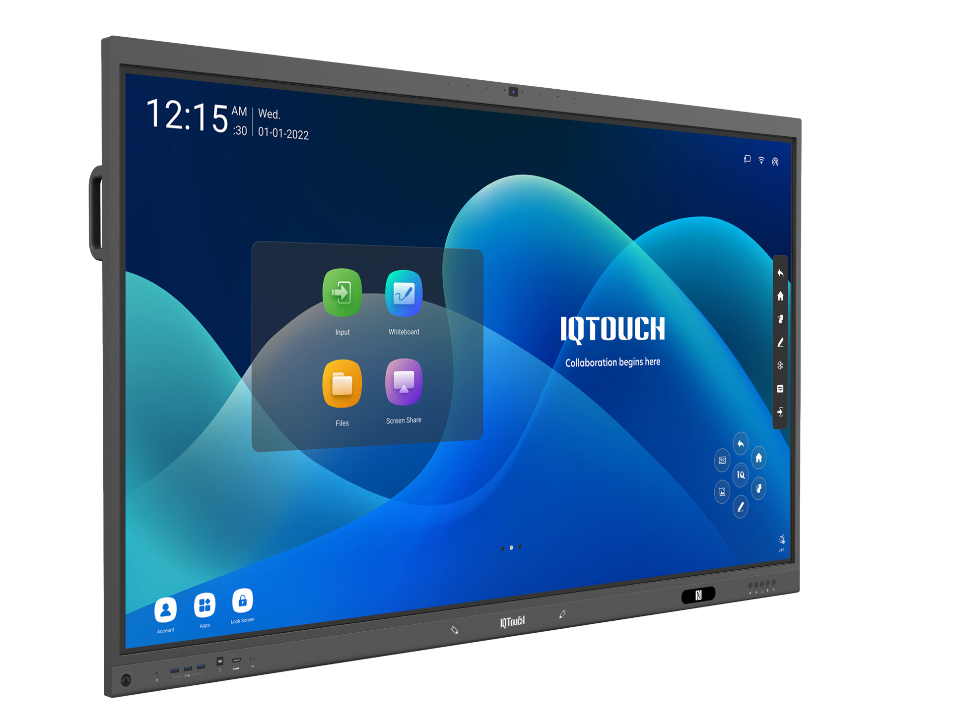 IQTouch QA1300 Pro – Interactive Whiteboard Replacement